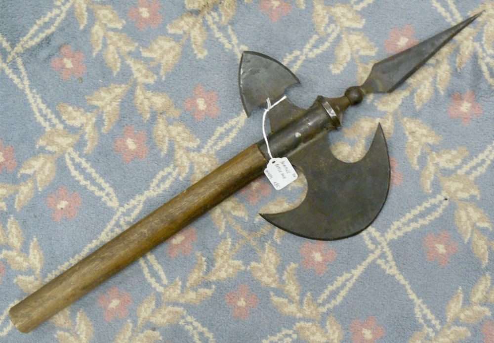 Fabulous German Pitcher, a Culpeper History and a Primitive Battle Axe ...